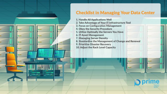 Tips: Manage Data Center : Prime DCS (Pradata Integra Media)
